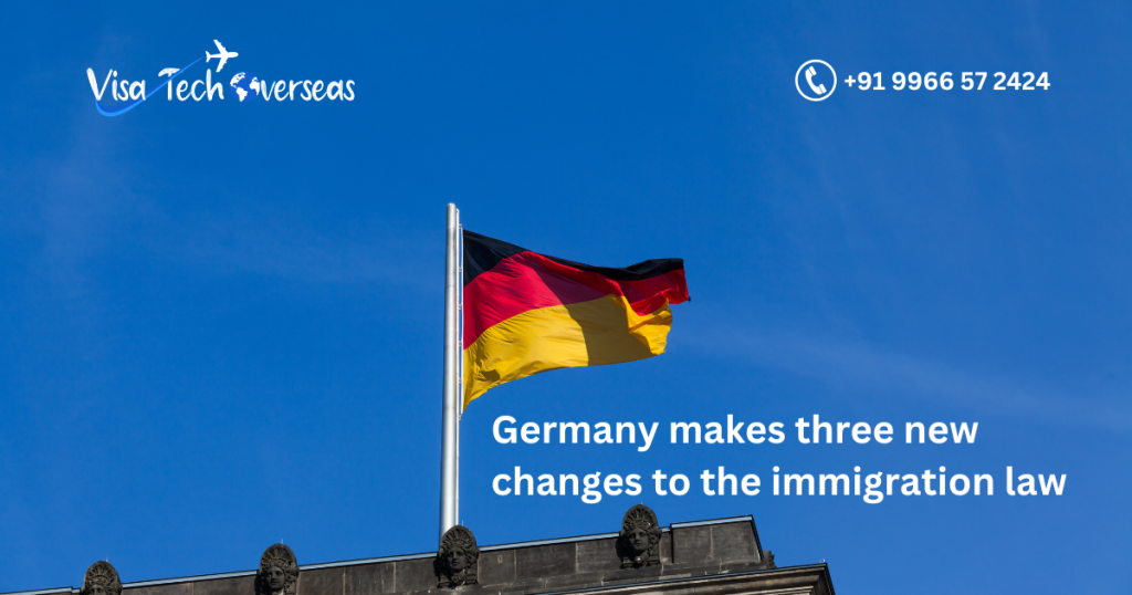Germany makes three new changes to the immigration law